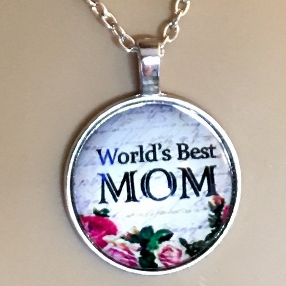 Jewelry | Worlds Best Mom Necklace | Poshmark
